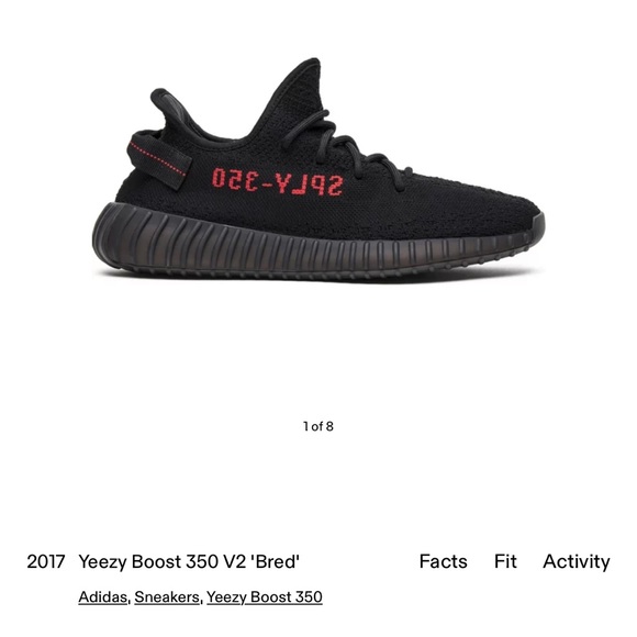Yeezy | Shoes | Yeezy Boost 35 V2 Bred M 15 250 | Poshmark